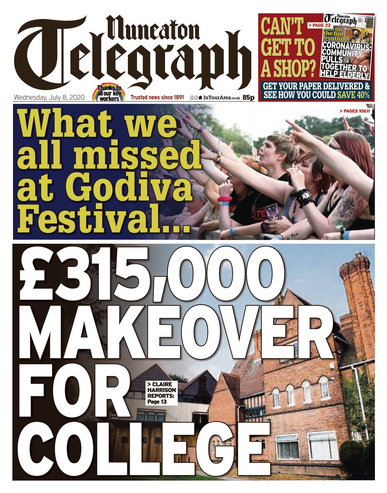 Nuneaton Telegraph - 2020-07-08
