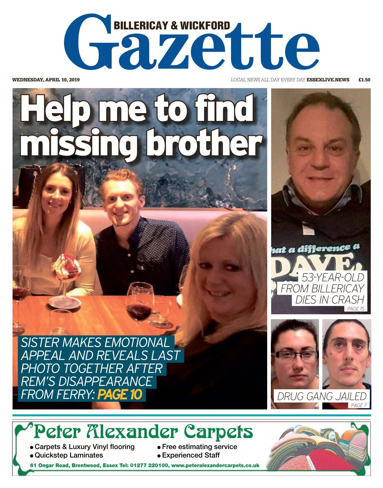 Billericay Gazette - 2019-04-10