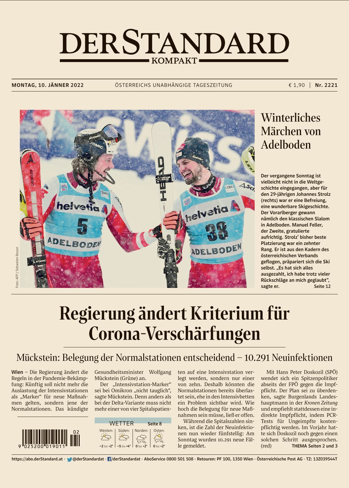 DER STANDARD Kompakt - 2022-01-10