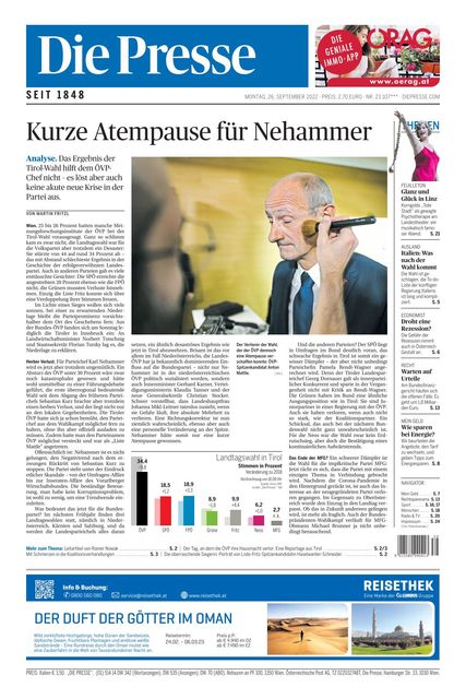 Die Presse - 2022-09-26
