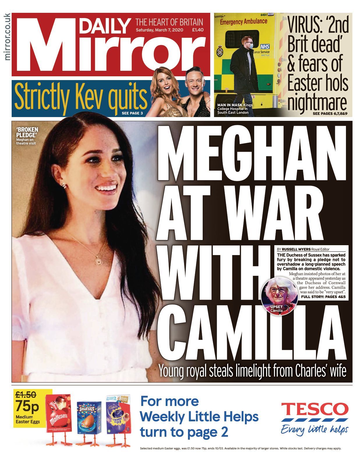 Daily Mirror - 2020-03-07