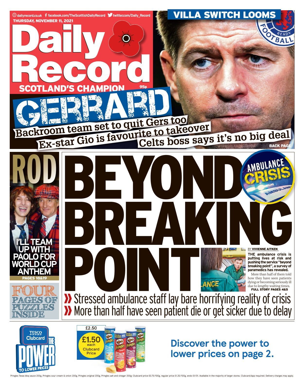Daily Record - 2021-11-11