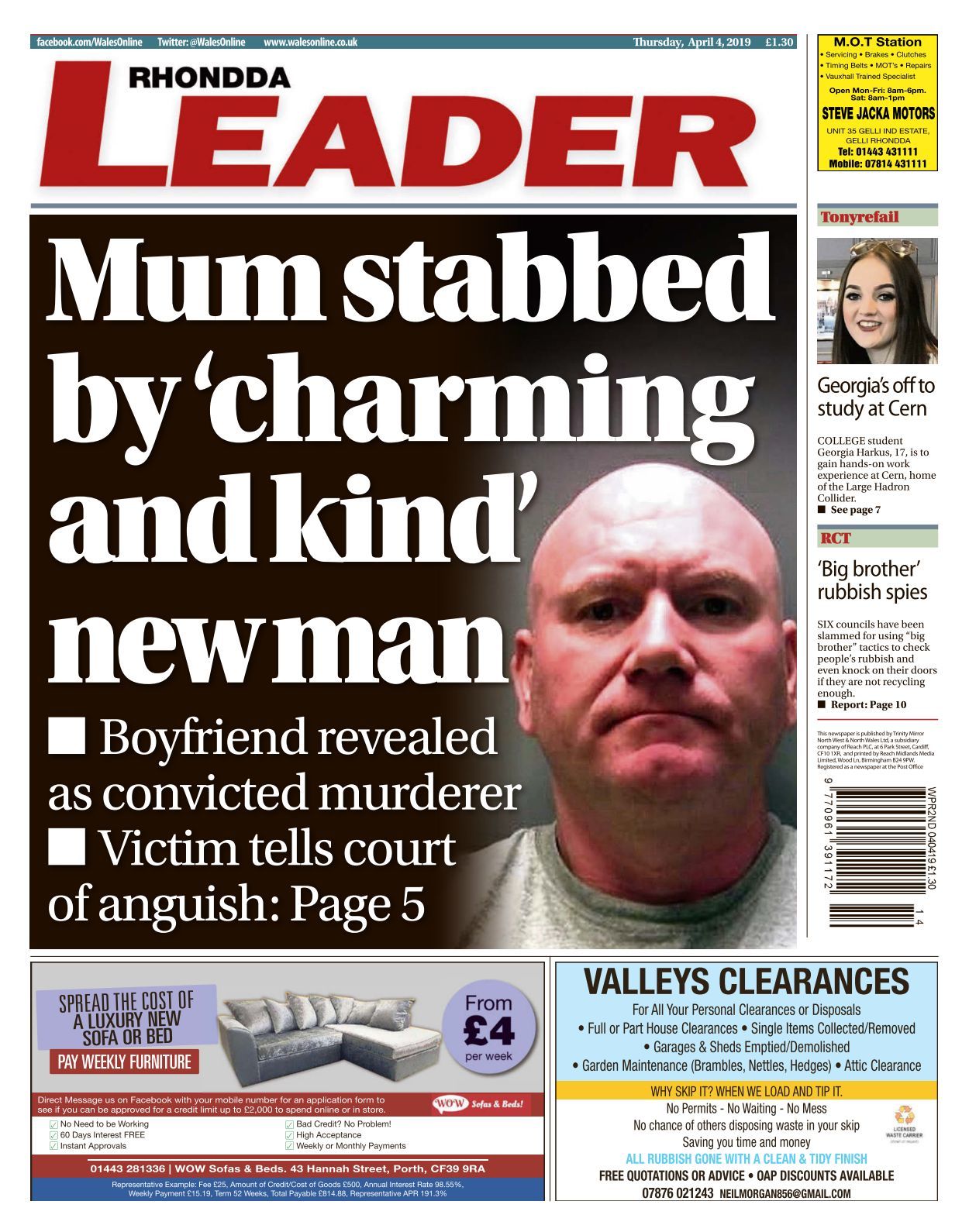 Rhondda Leader - 2019-04-04
