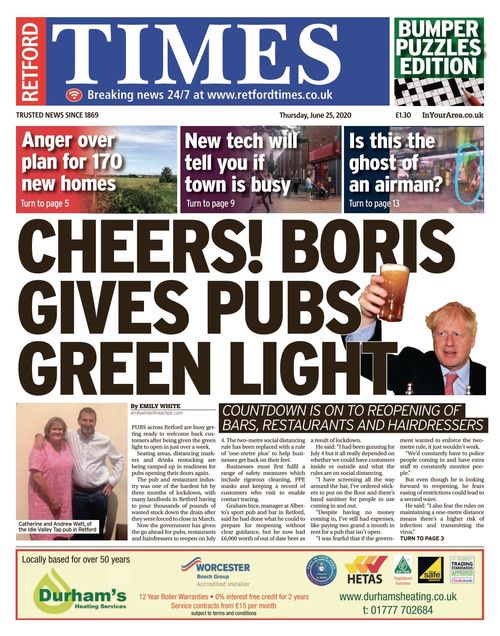 Retford Times - 2020-06-25