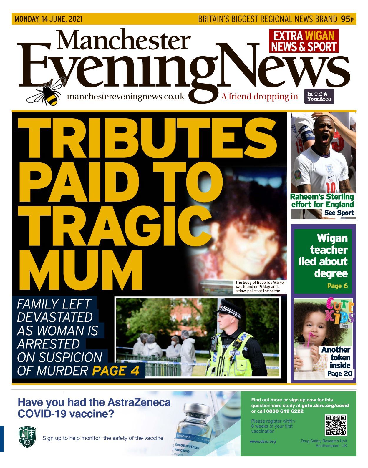 Manchester Evening News Wigan - 2021-06-14