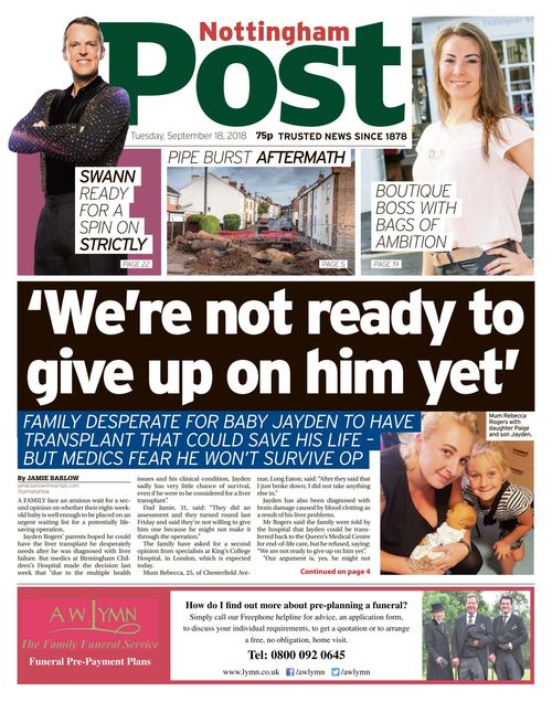 Nottingham Post - 2018-09-18