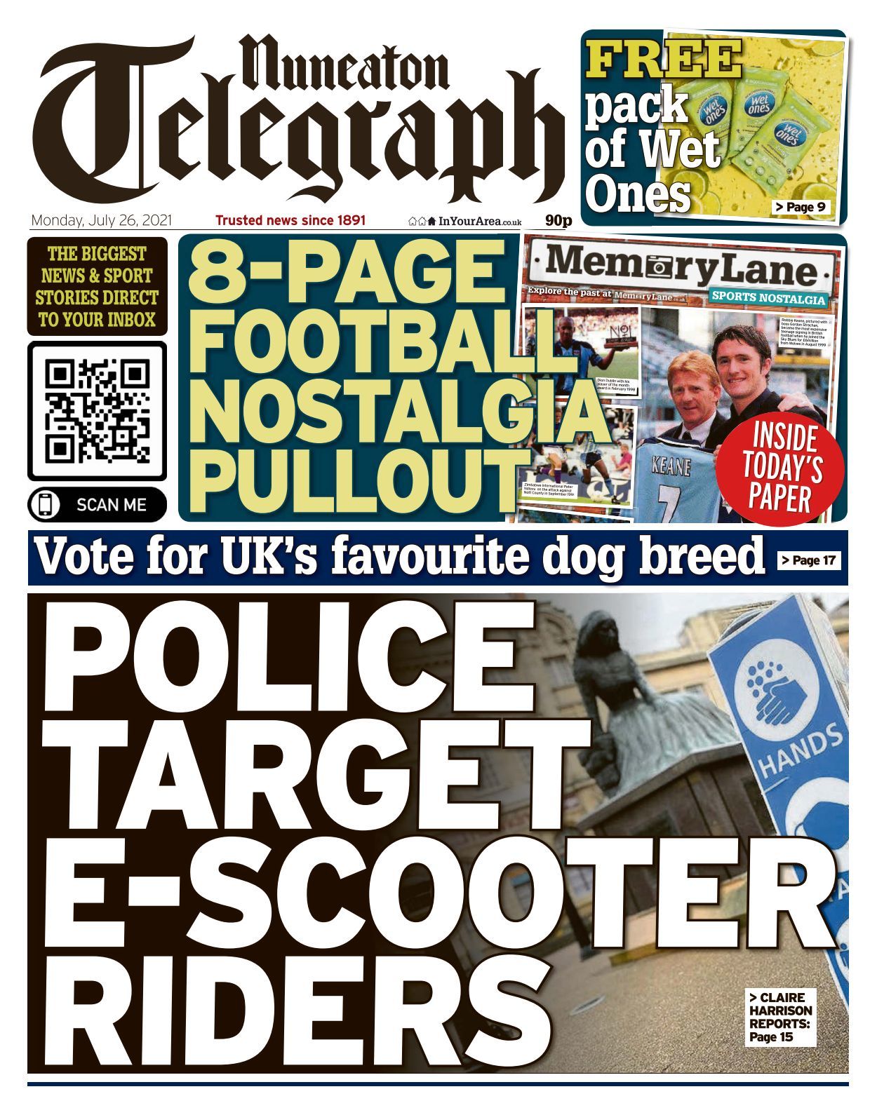 Nuneaton Telegraph - 2021-07-26