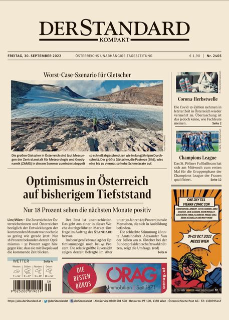 DER STANDARD Kompakt - 2022-09-30