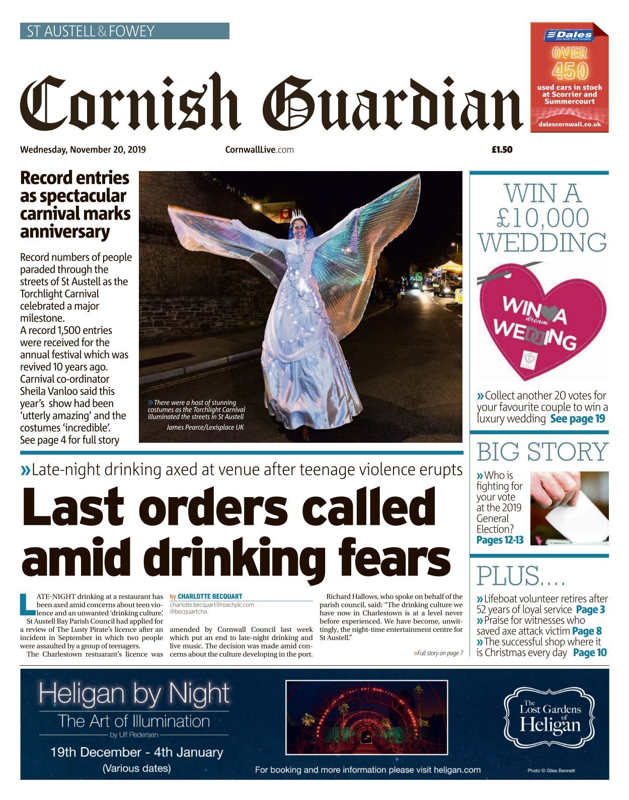 Cornish Guardian St Austell - 2019-11-20