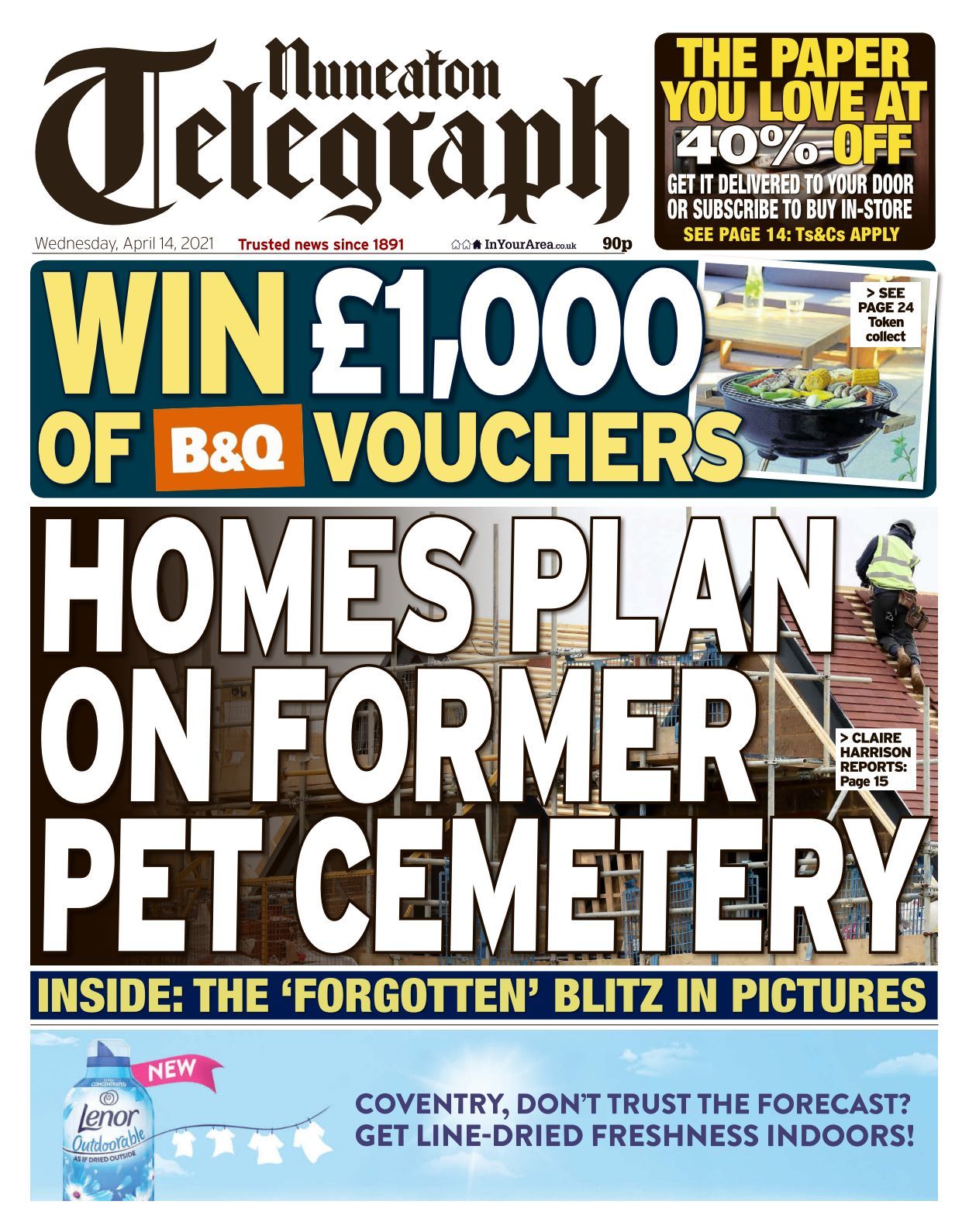 Nuneaton Telegraph - 2021-04-14