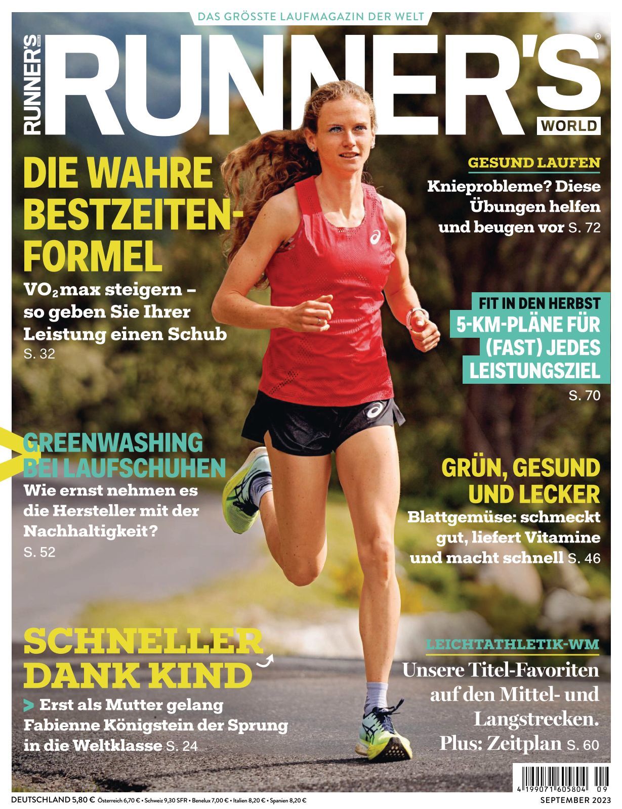 RUNNER'S WORLD - Ausgabe 09/2023