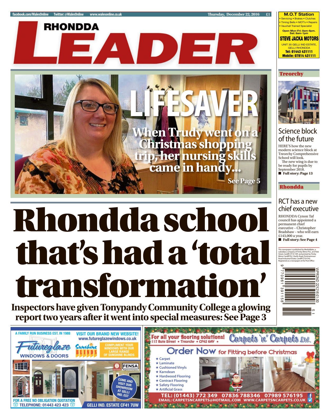 Rhondda Leader - 2016-12-22
