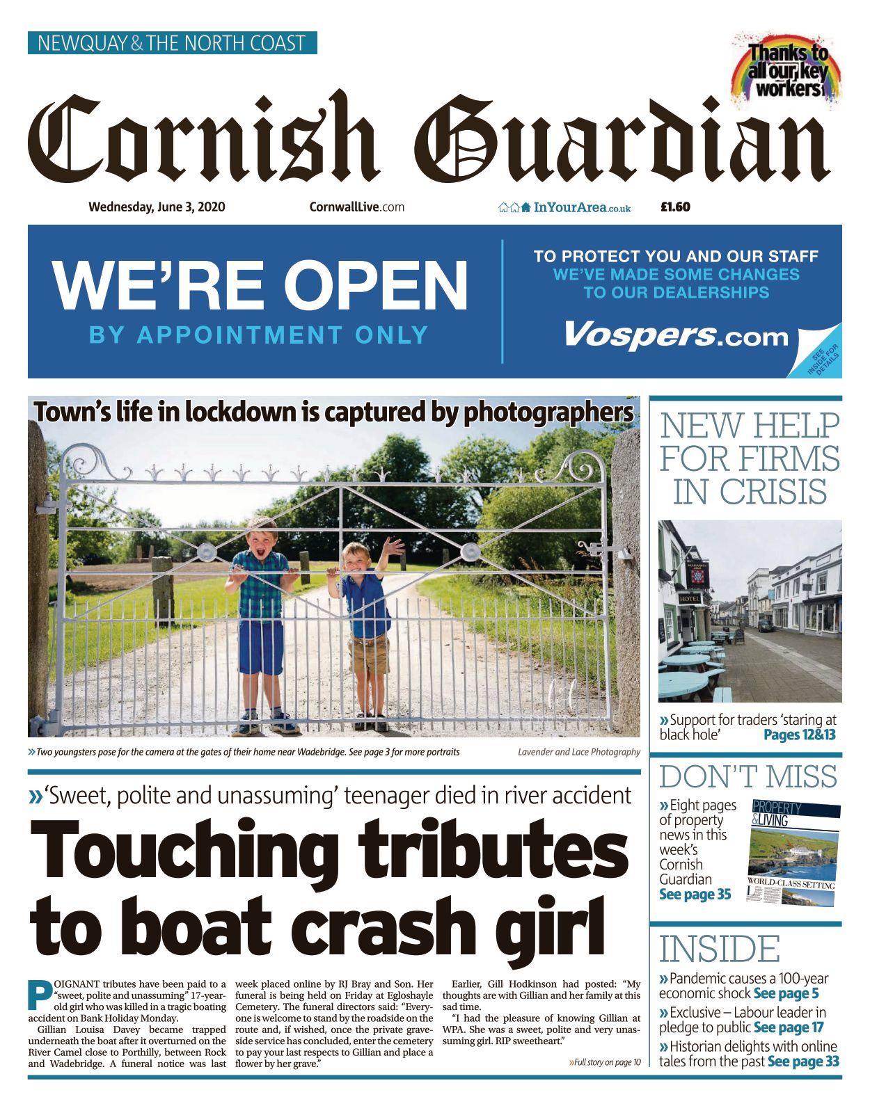 Cornish Guardian Newquay - 2020-06-03