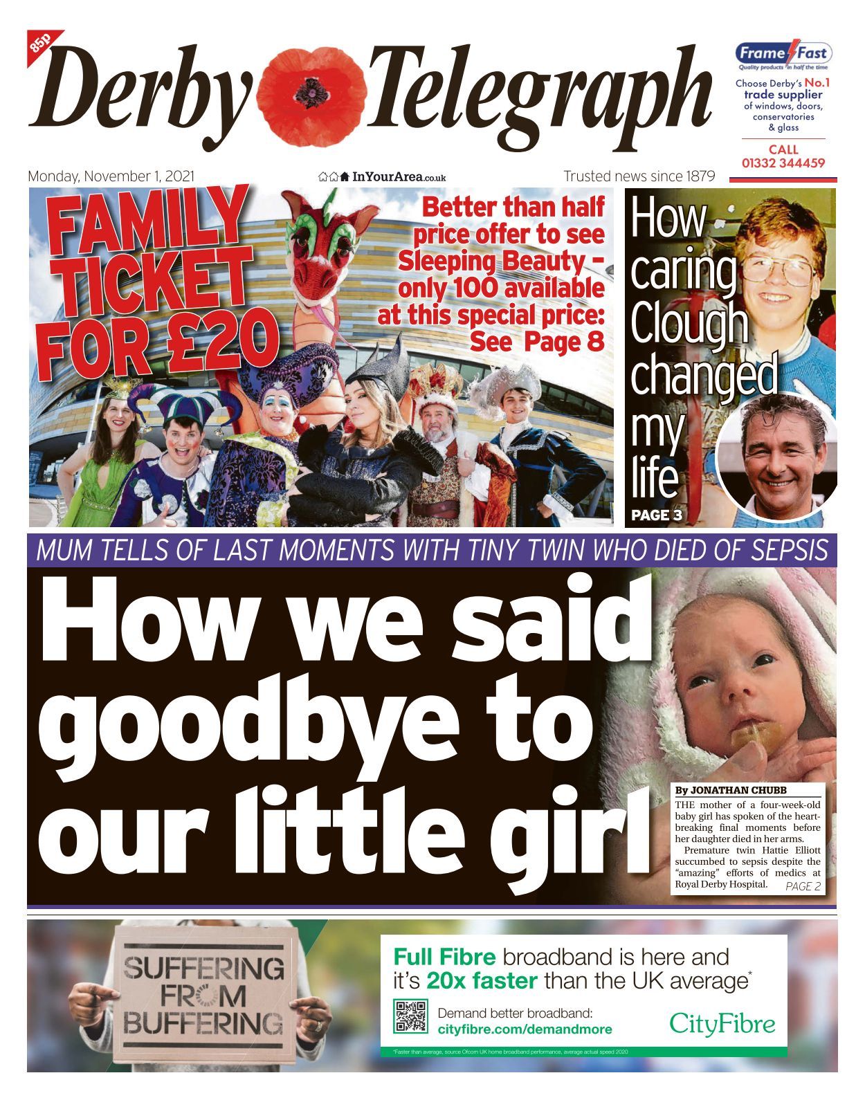 Derby Telegraph - 2021-11-01