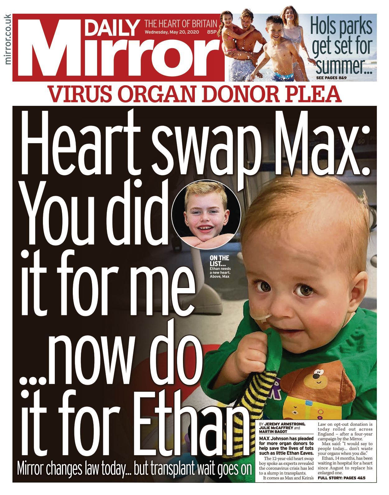 Daily Mirror - 2020-05-20