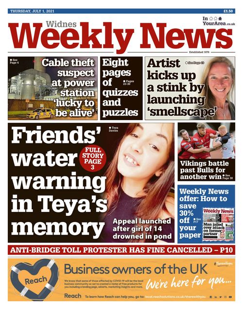 Widnes Weekly News - 2021-07-01