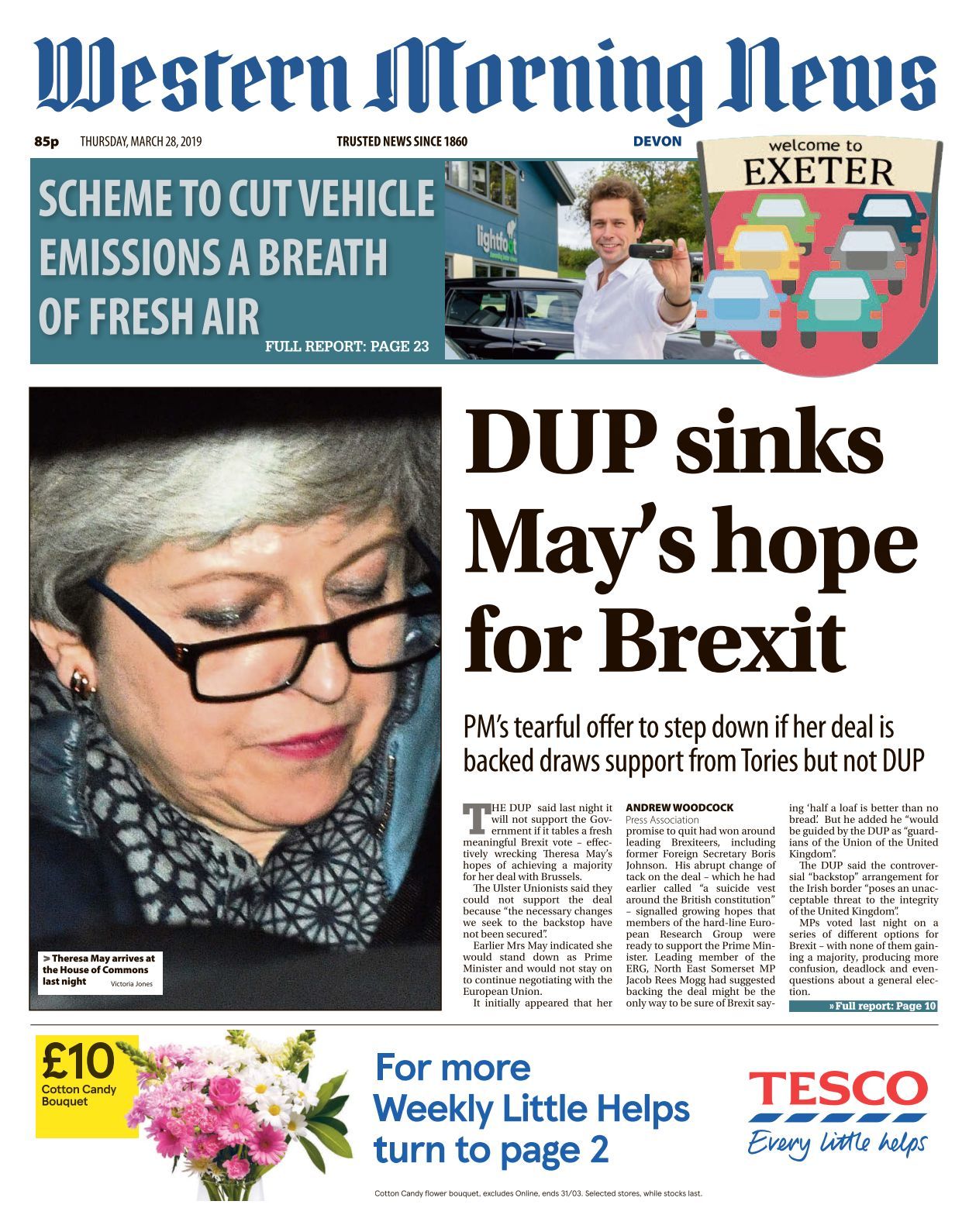 Western Morning News Devon - 2019-03-28