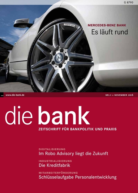 die bank - Ausgabe 11/2016