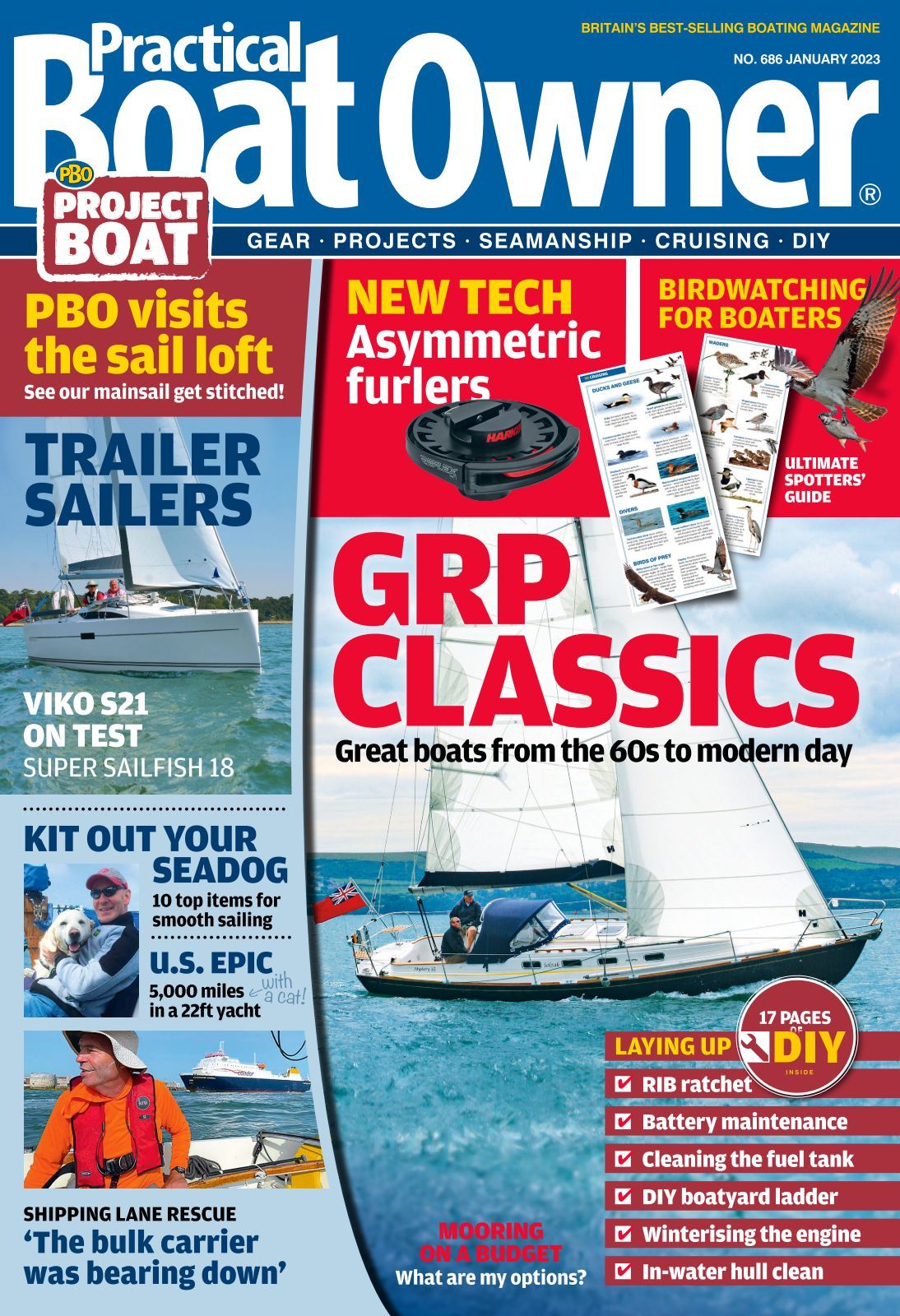 Practical Boat Owner Magazine - issue 01/2023