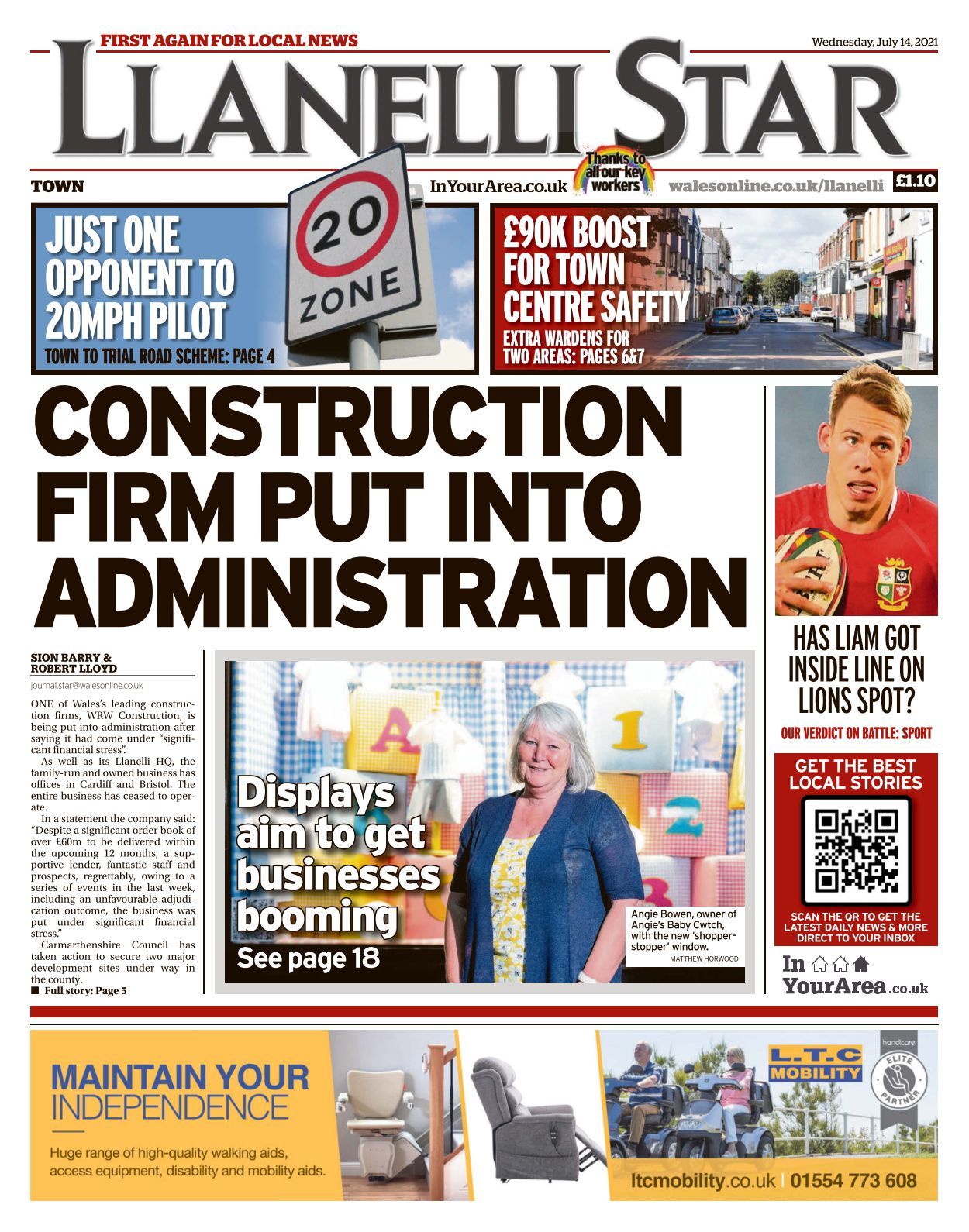 Llanelli Star - 2021-07-14
