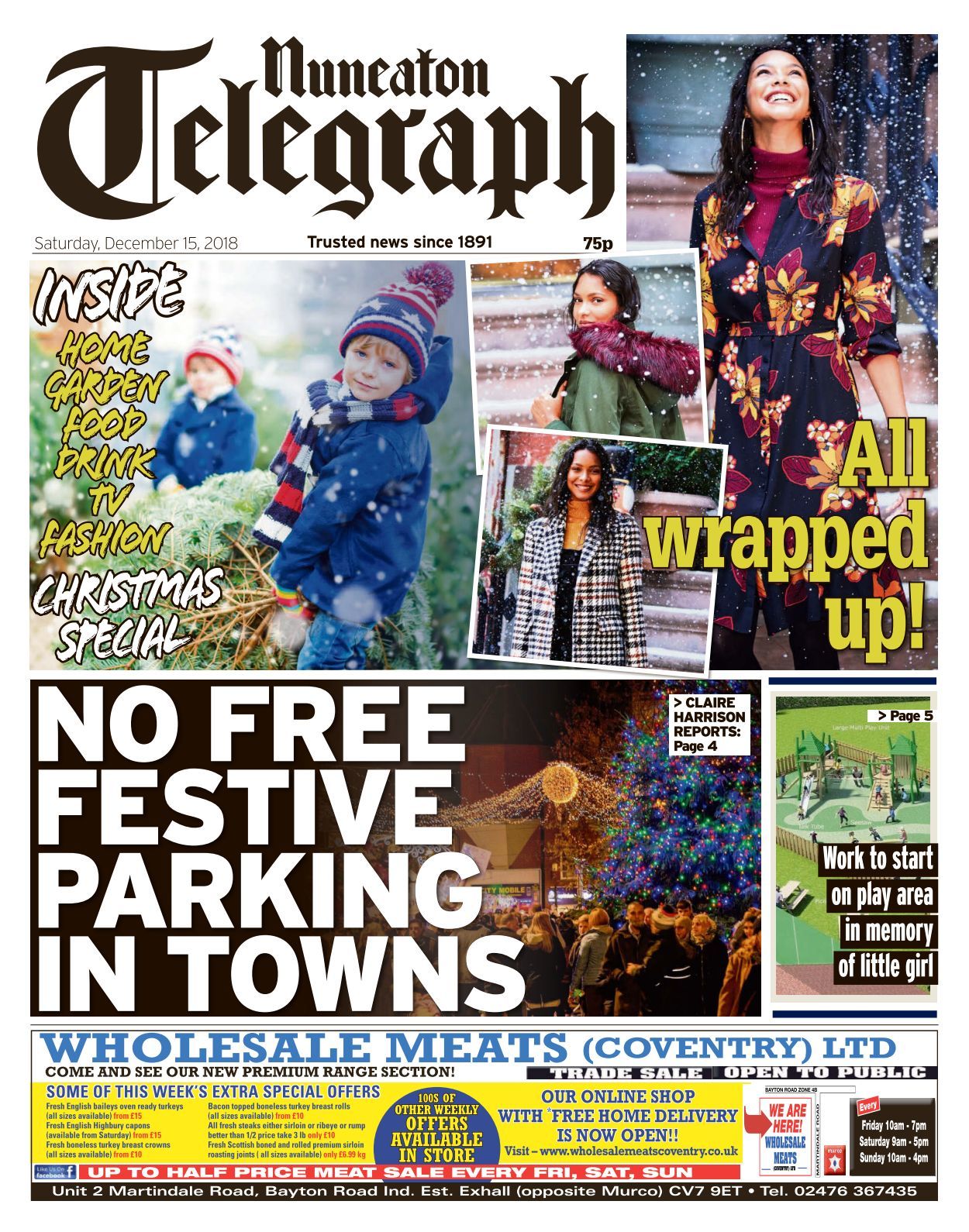 Nuneaton Telegraph - 2018-12-15