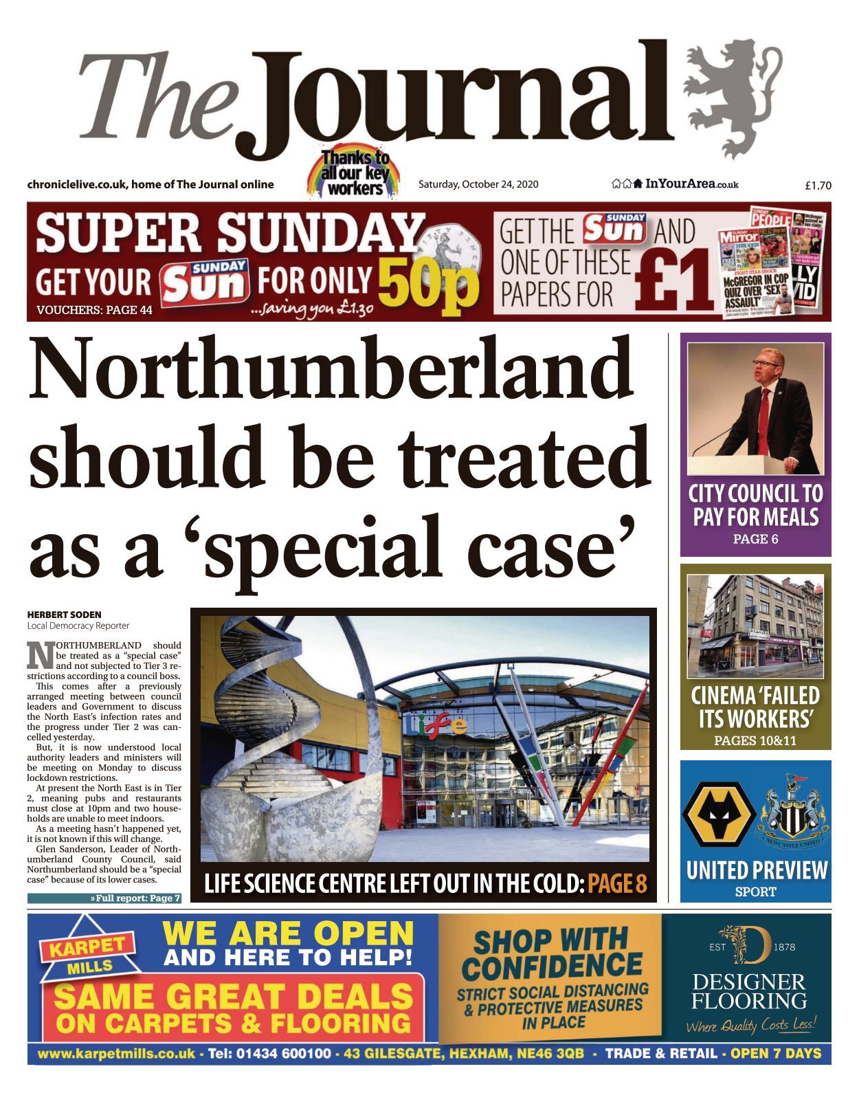 Newcastle Journal - 2020-10-24