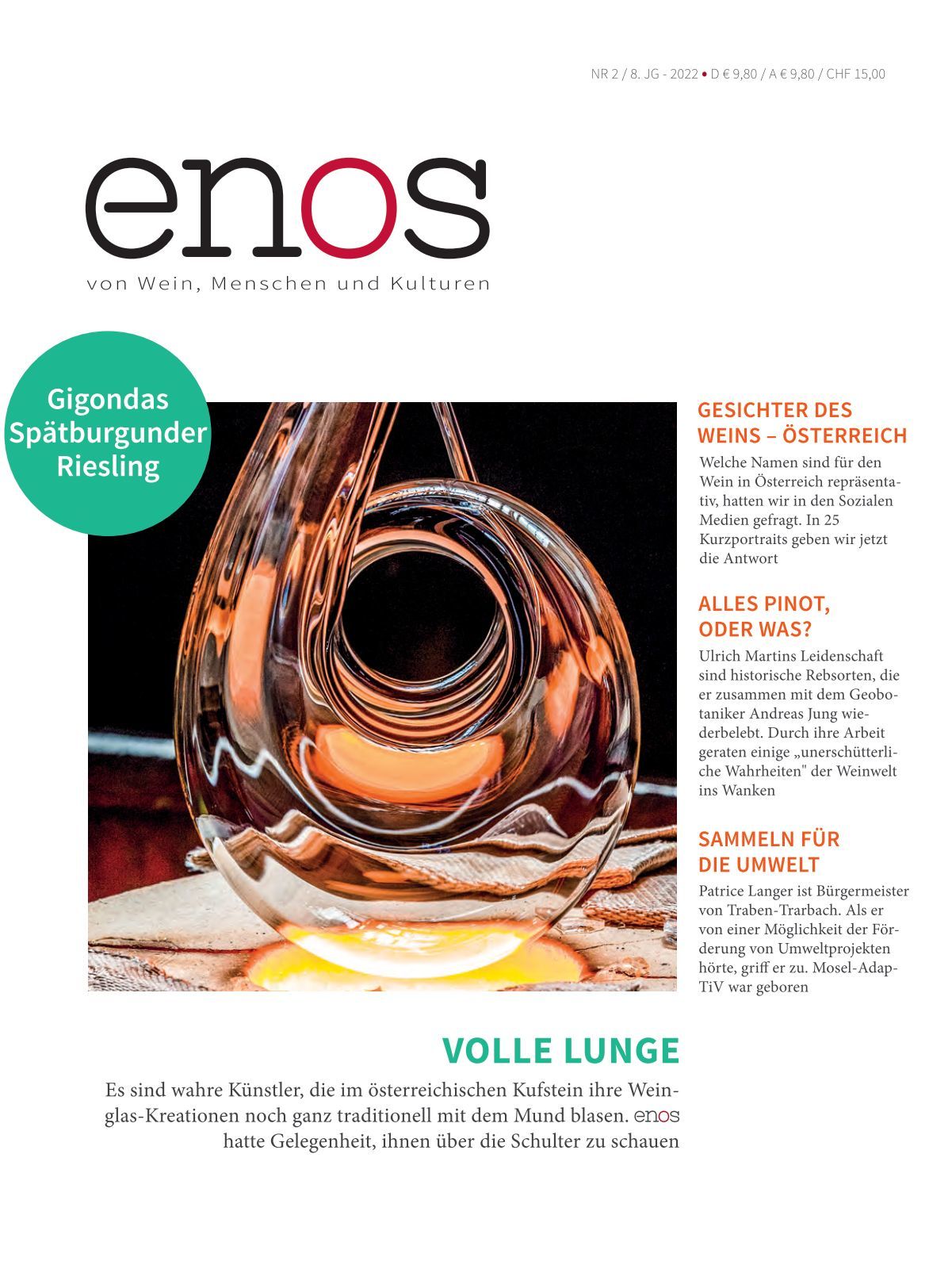 enos - Ausgabe 2/2022