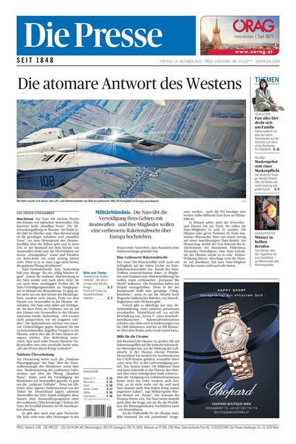 Die Presse - 2022-10-14