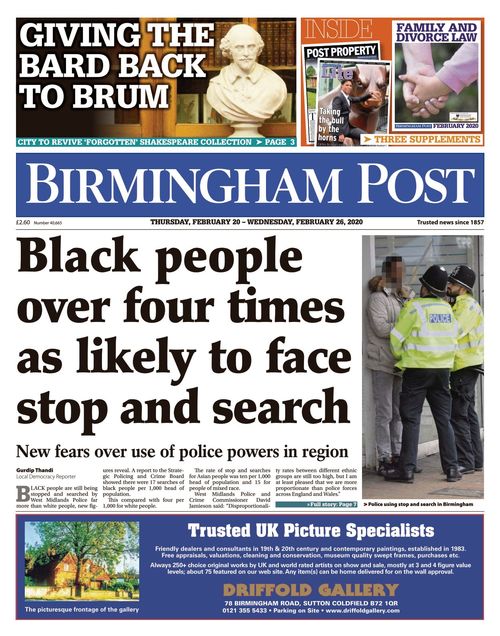 Birmingham Post - 2020-02-20