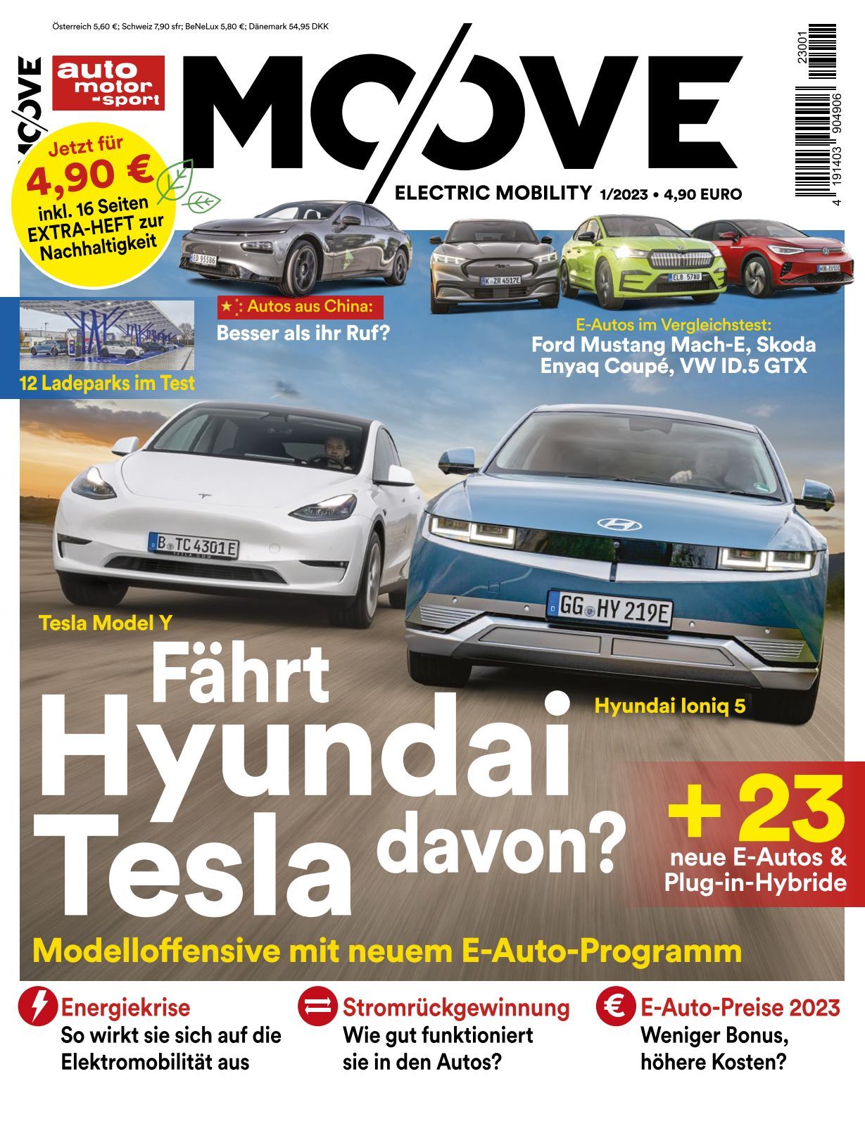 Auto Motor und Sport MOOVE - Ausgabe 01/2023