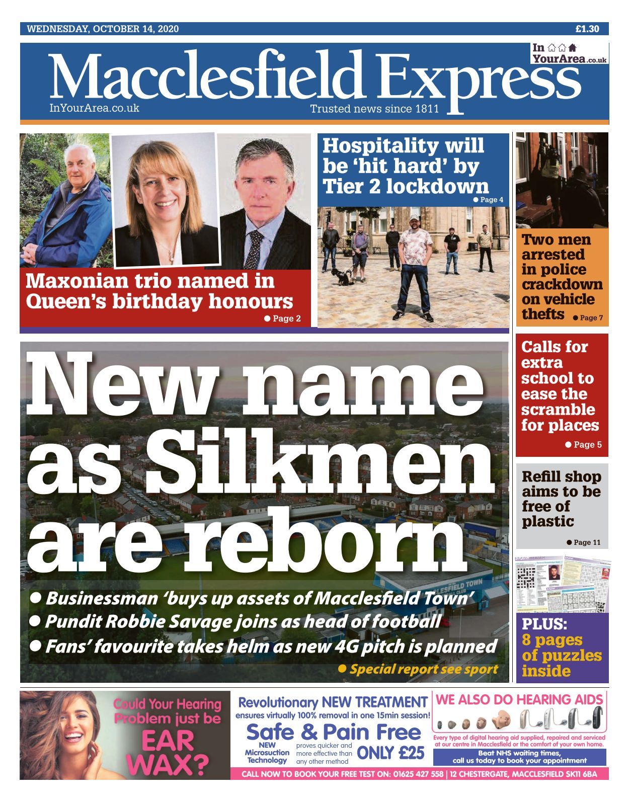 Macclesfield Express - 2020-10-14