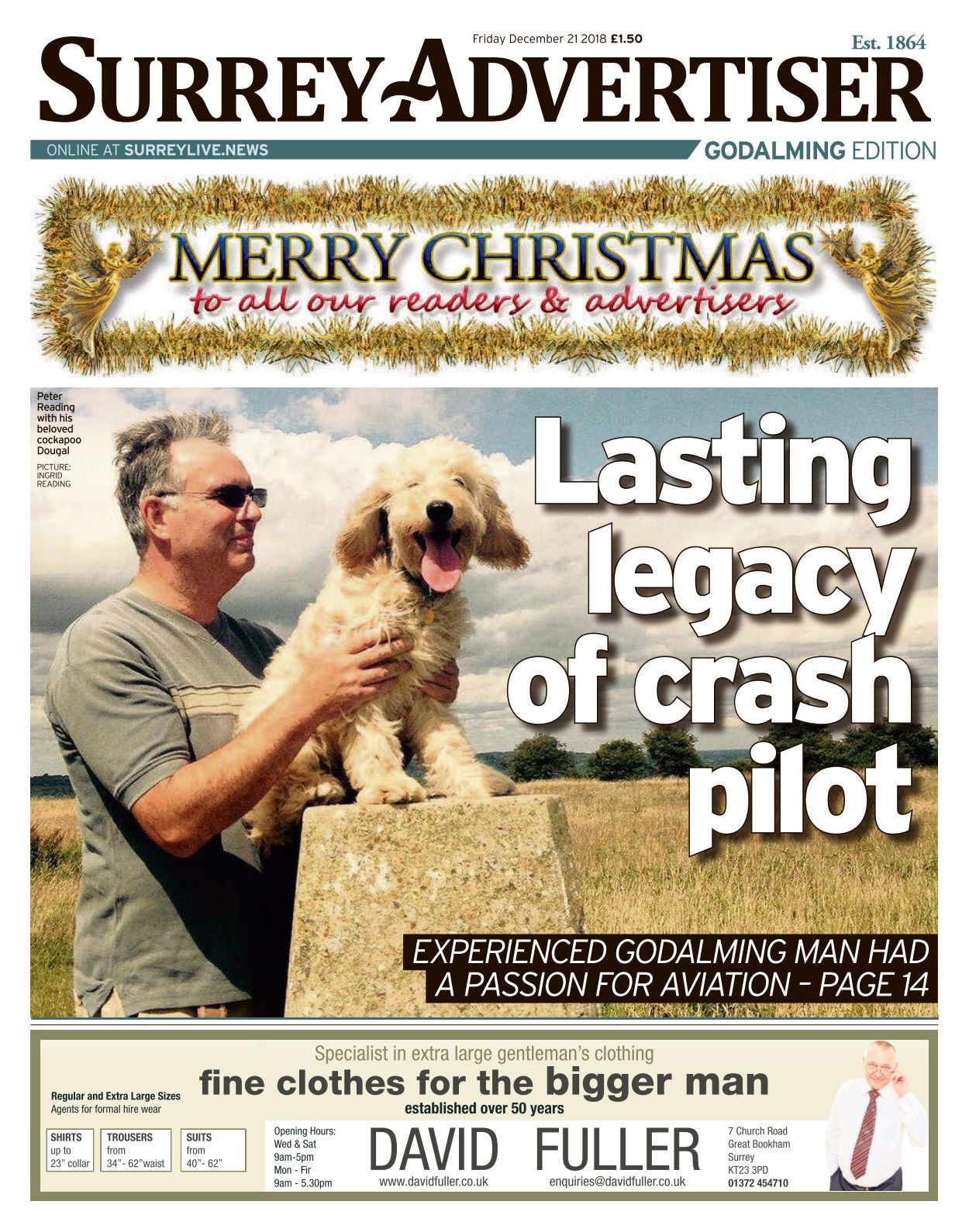 Surrey Advertiser Godalming - 2018-12-21