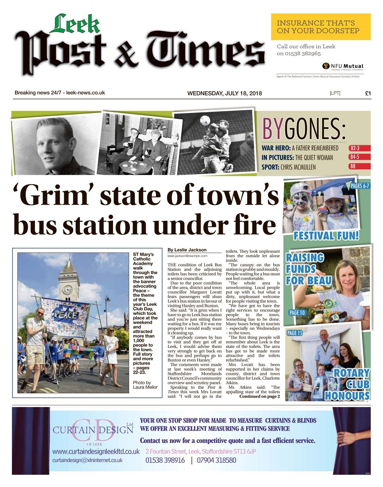 Leek Post And Times - 2018-07-18