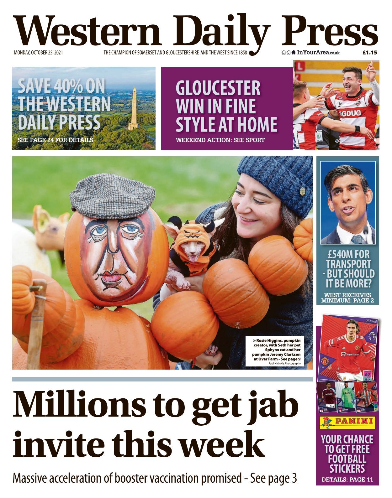 Western Daily Press - 2021-10-25