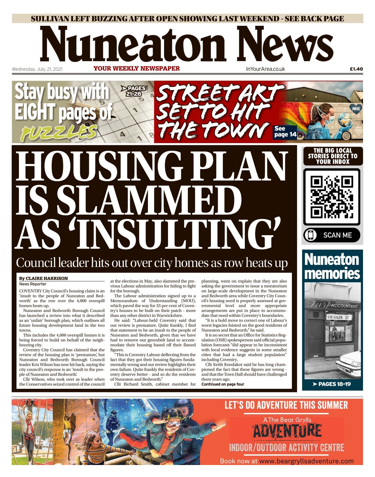 Nuneaton News - 2021-07-21