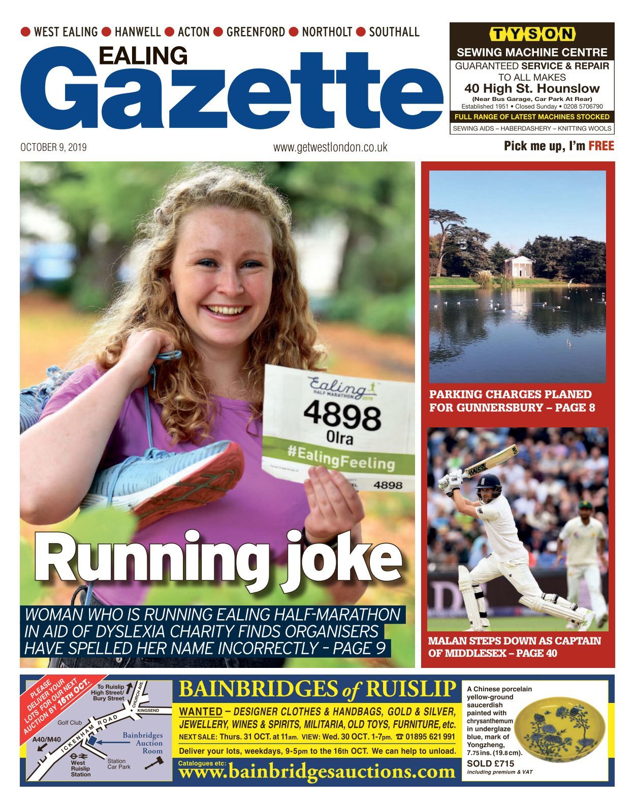 Ealing Gazette - 2019-10-09
