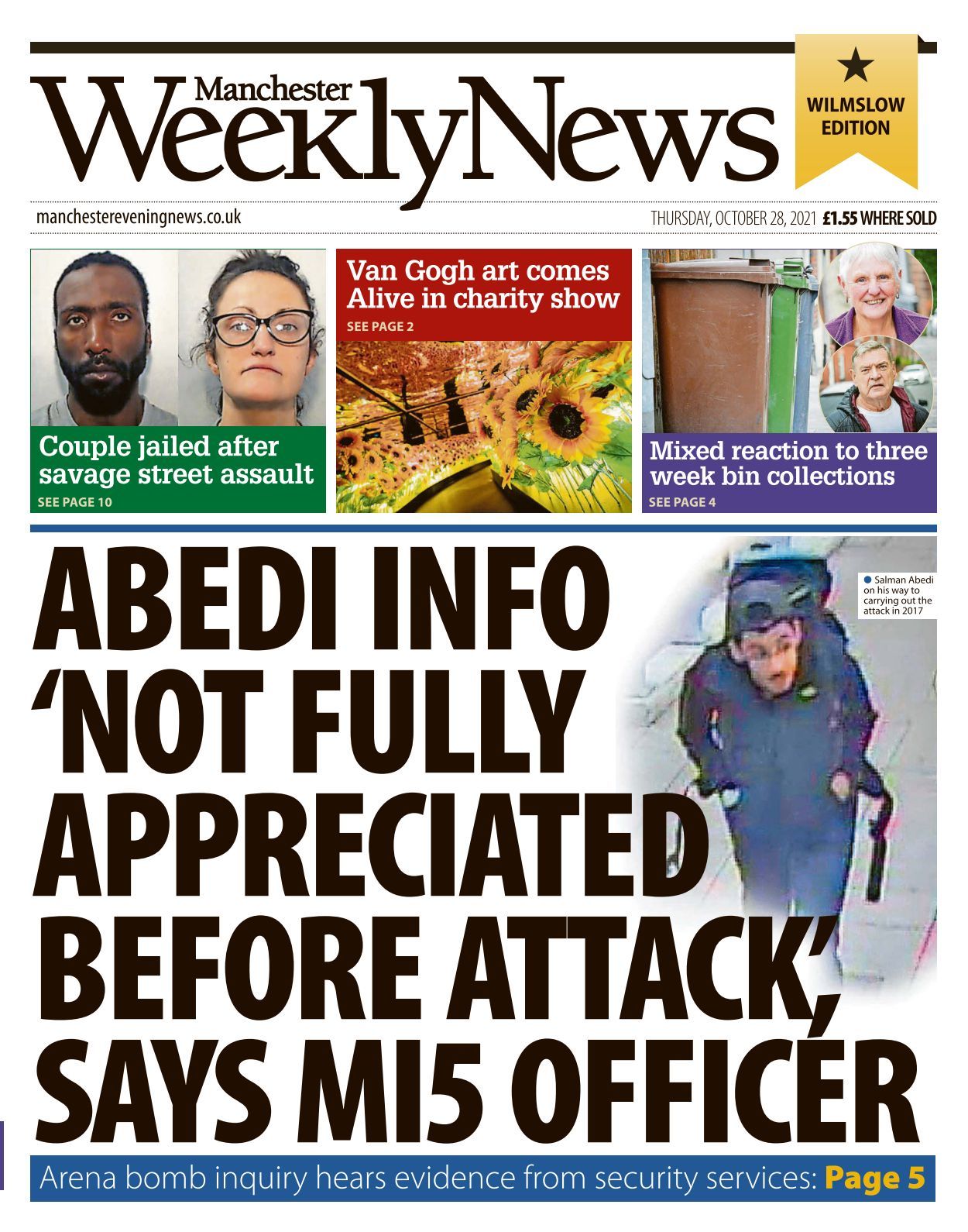 Manchester Weekly News Wilmslow - 2021-10-28