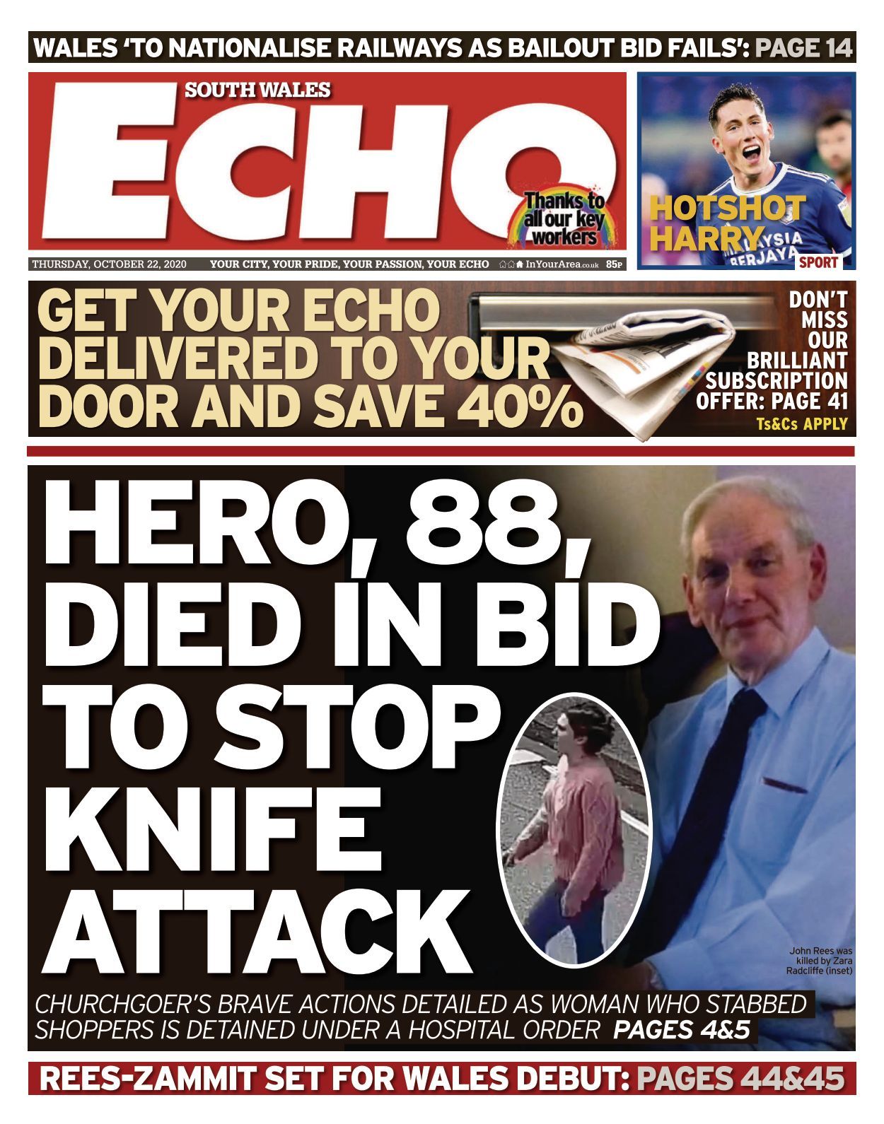 South Wales Echo - 2020-10-22