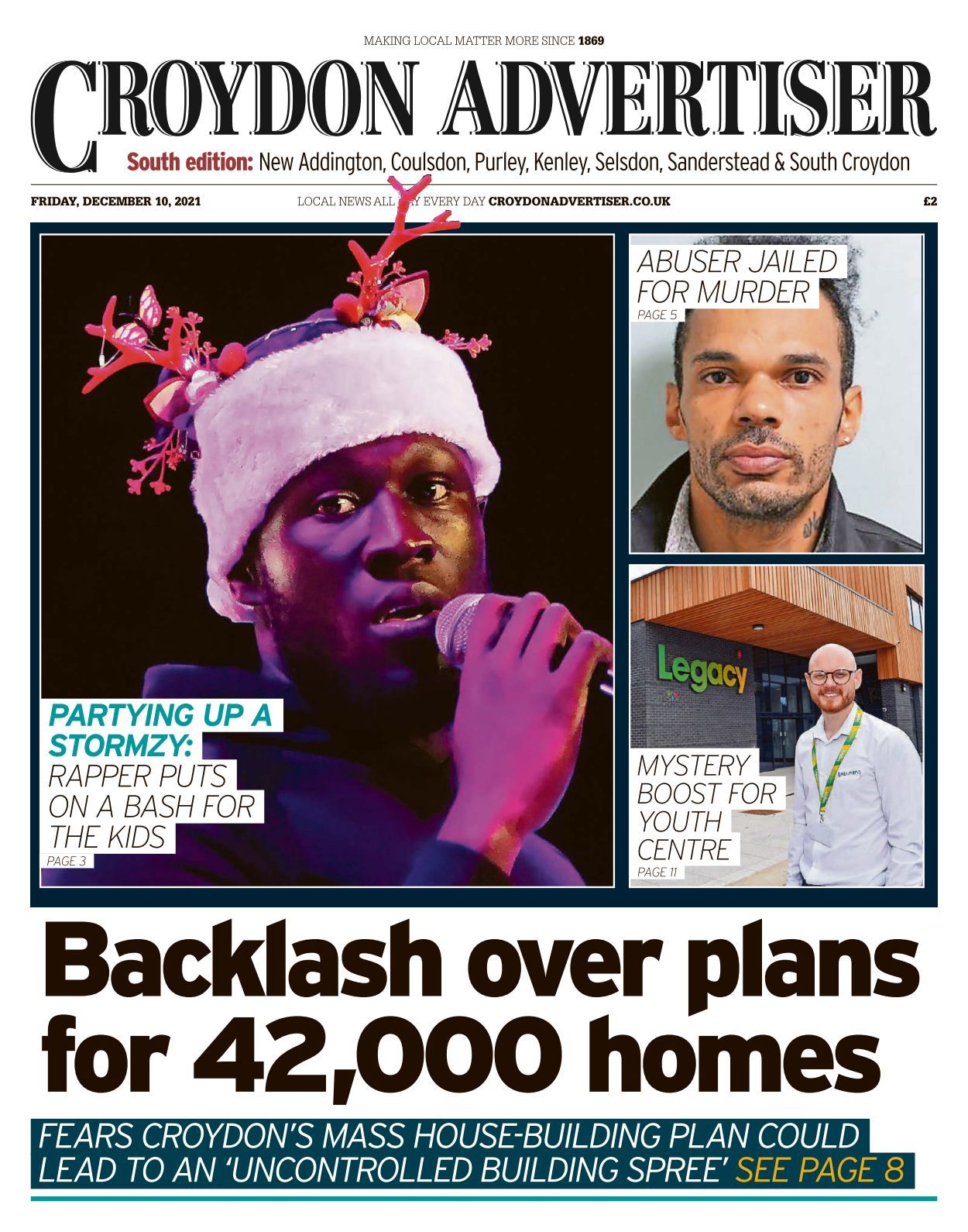 Croydon Advertiser Coulsden - 2021-12-10