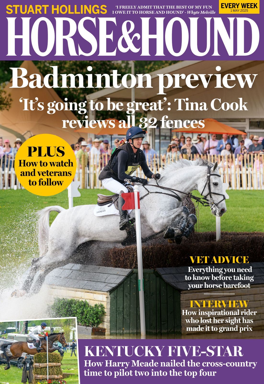 One of the beauties of equestrian sport is to see your heroes year ...