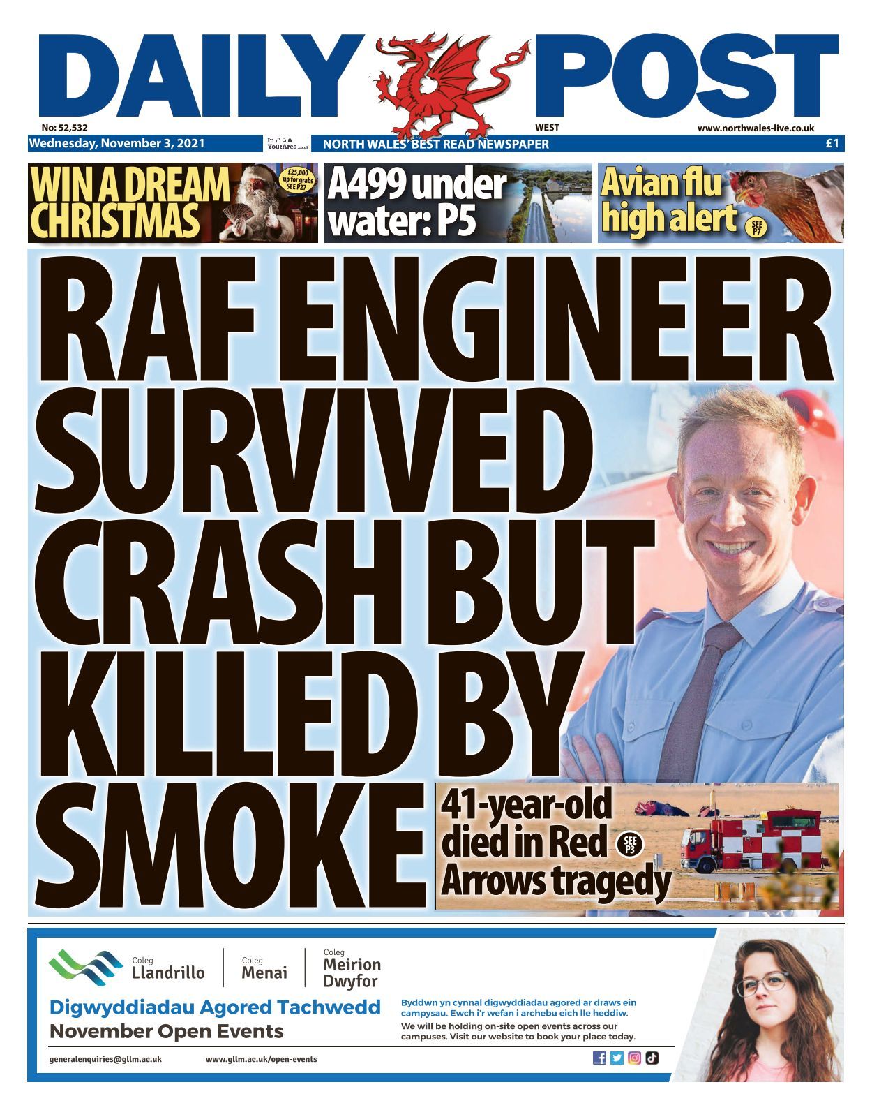 Daily Post Wales West - 2021-11-03