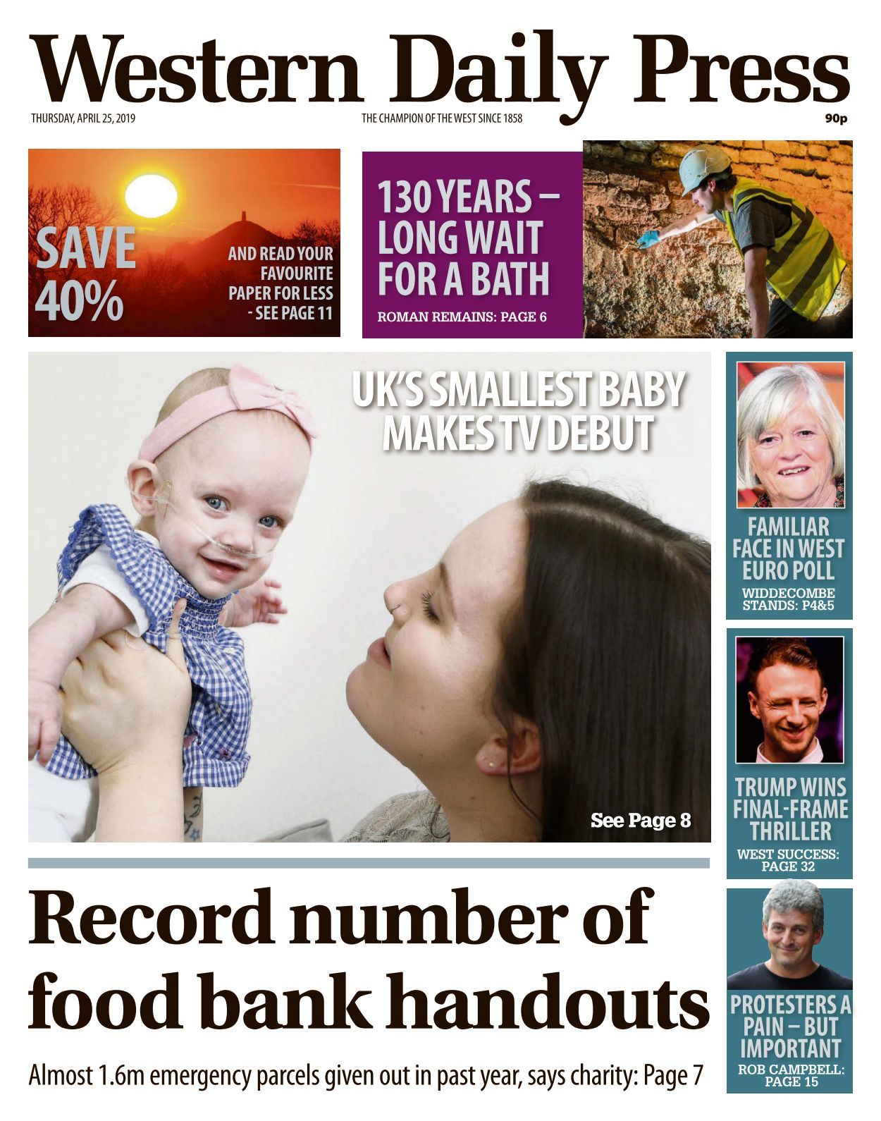 Western Daily Press - 2019-04-25