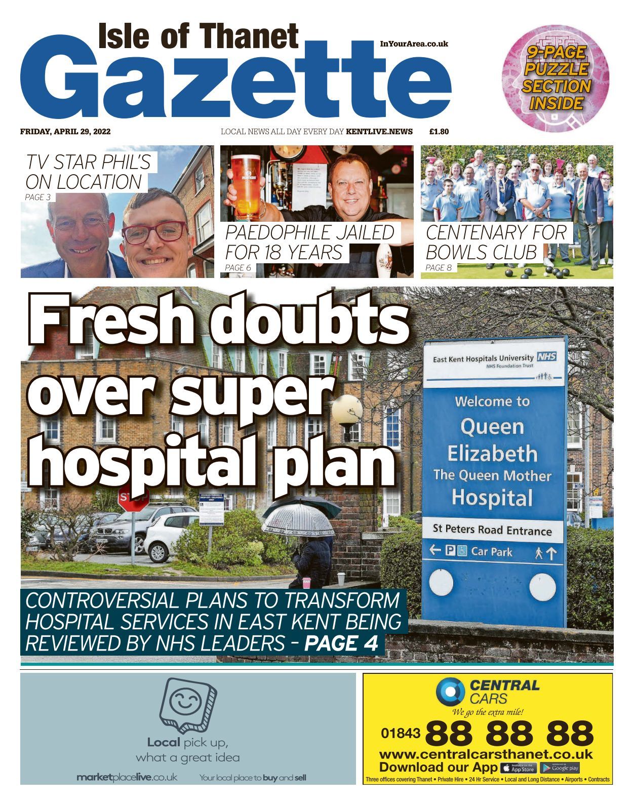 Read Isle of Thanet Gazette newspaper online on YUMPU News