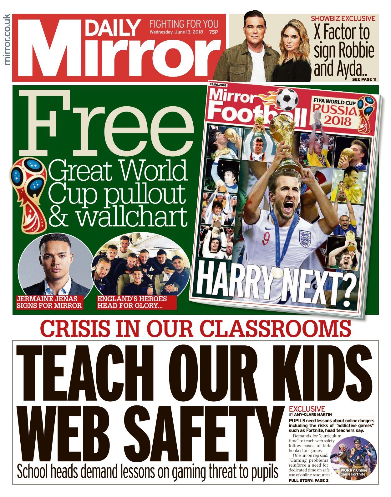 Daily Mirror - 2018-06-13