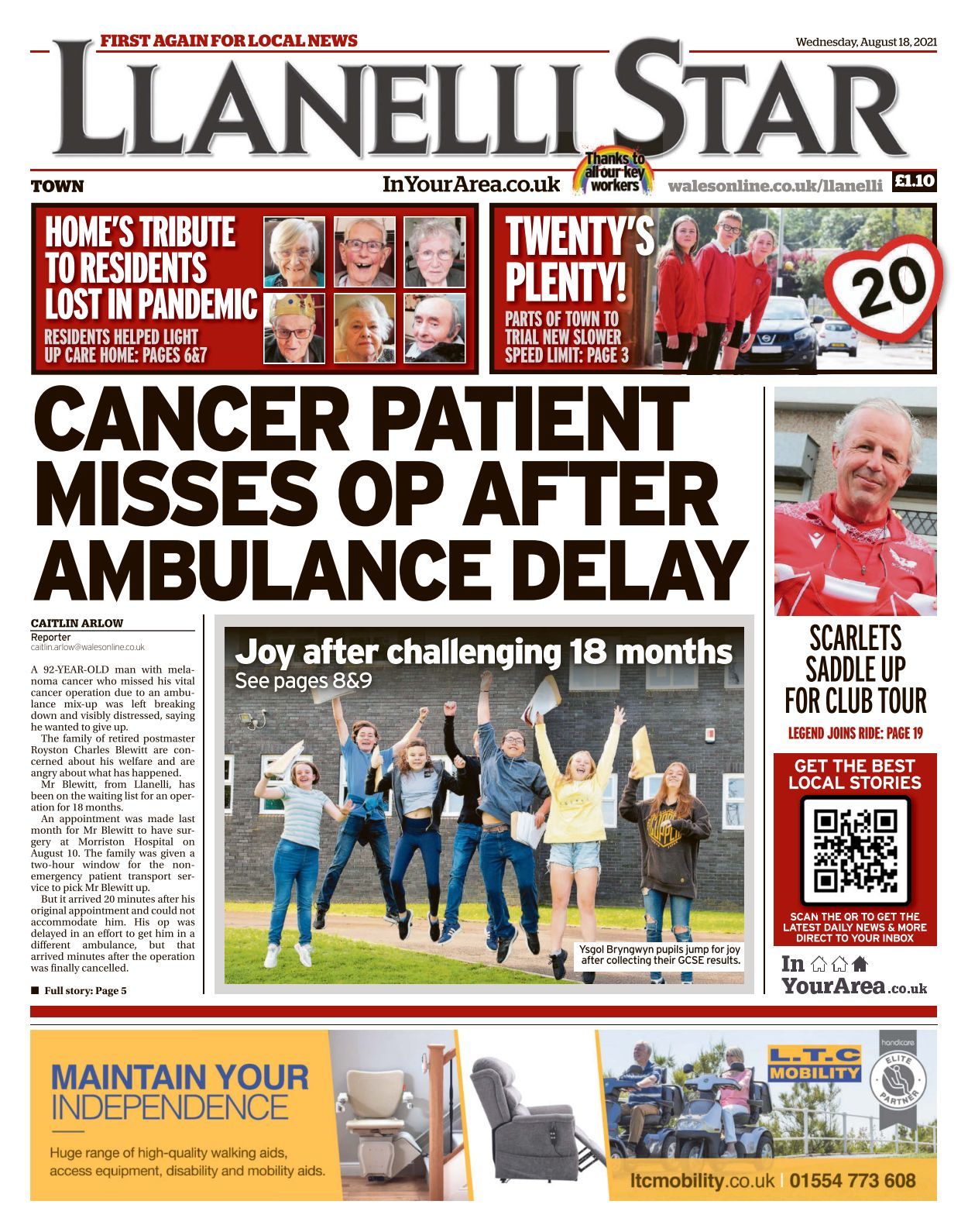 Llanelli Star - 2021-08-18