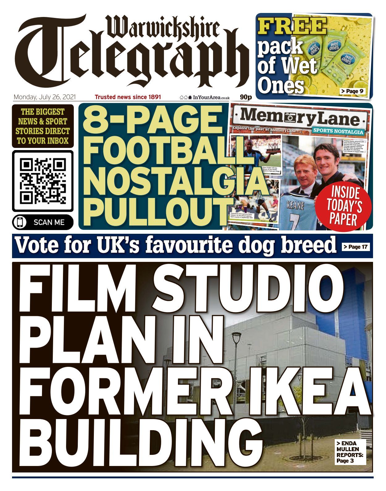 Warwickshire Telegraph - 2021-07-26