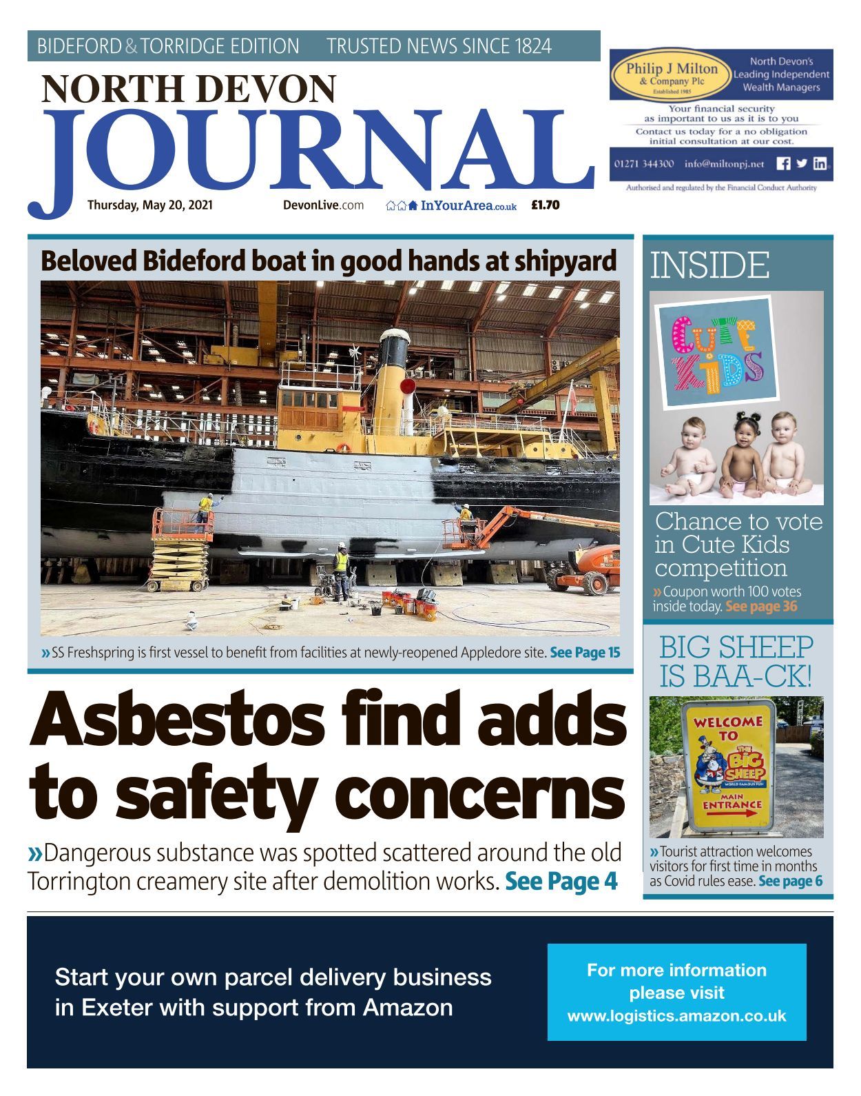 North Devon Journal Bideford - 2021-05-20