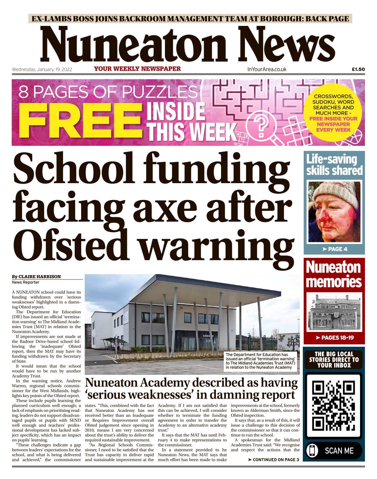 Nuneaton News - 2022-01-19