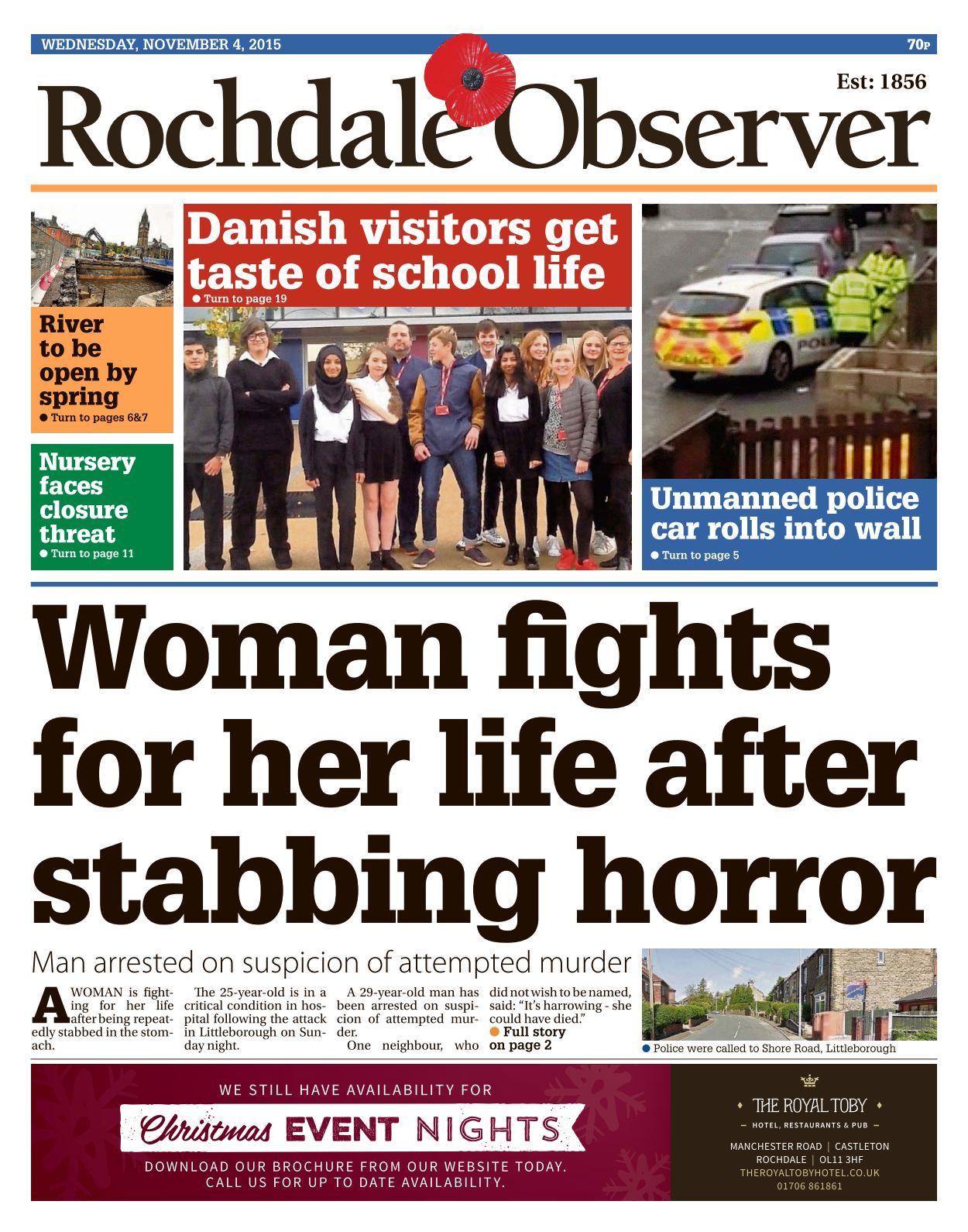 Rochdale Observer - 2015-11-04