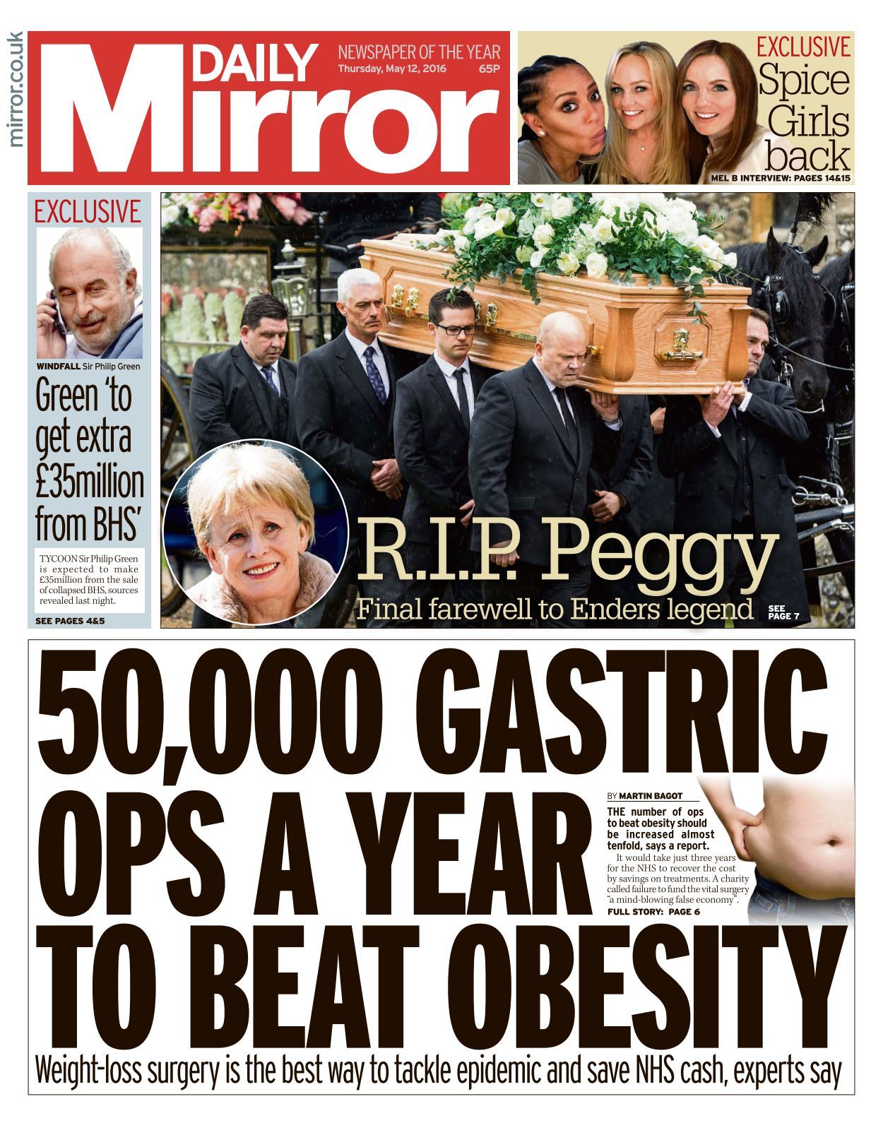 Daily Mirror - 2016-05-12